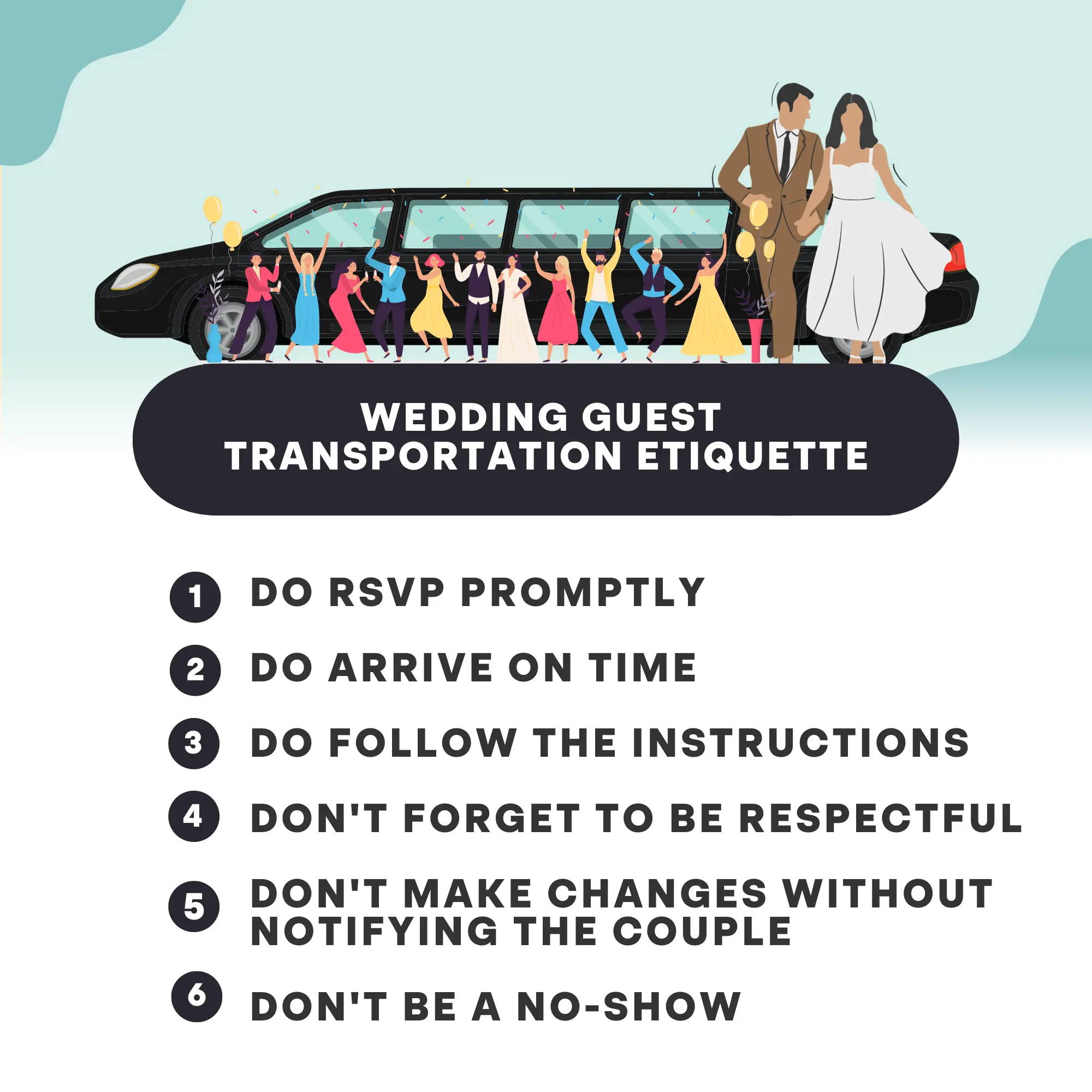 Wedding Transportation Etiquette: Dos and Don'ts - Black Mountain Limo