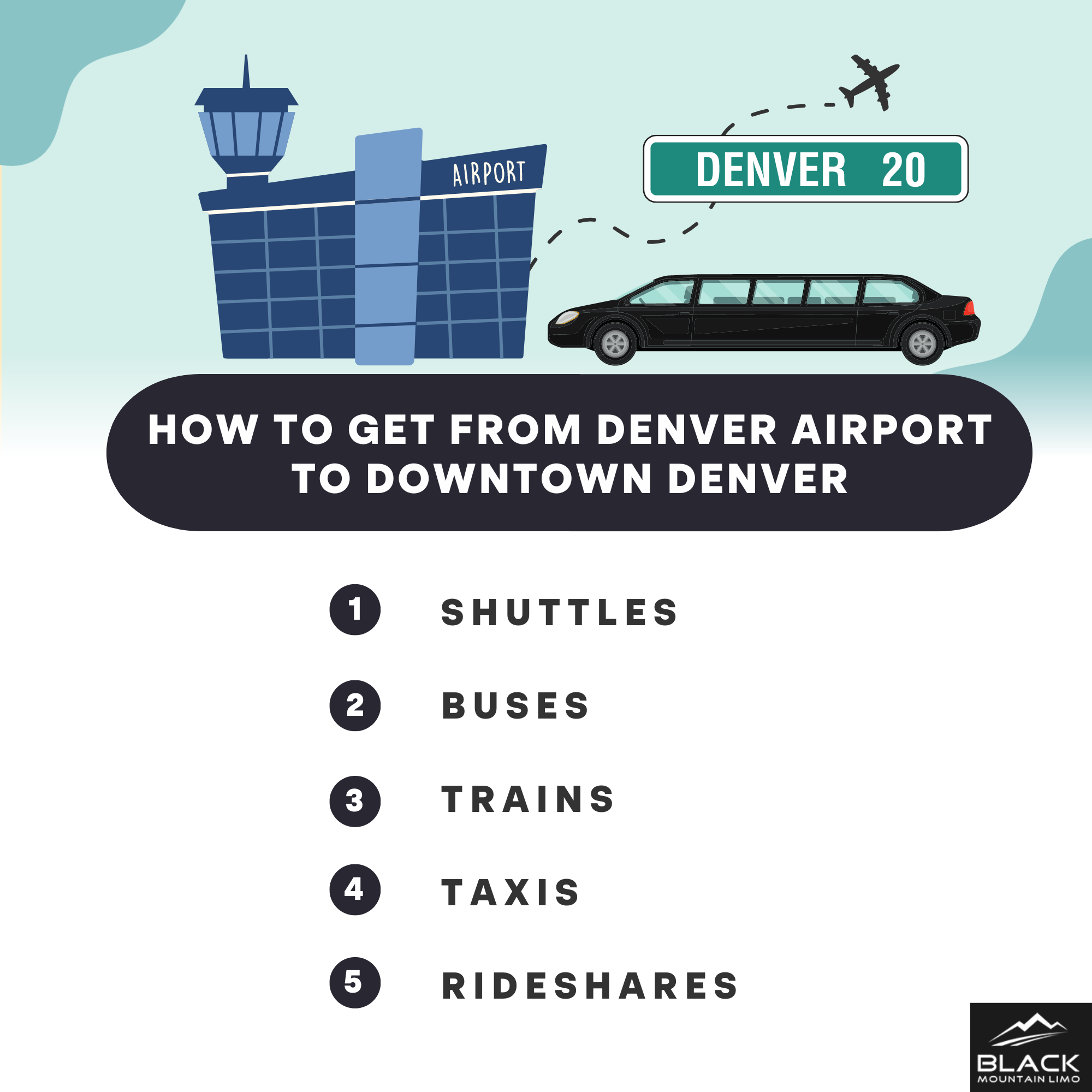 Transportation Options From Denver Airport to Downtown - Black Mountain ...