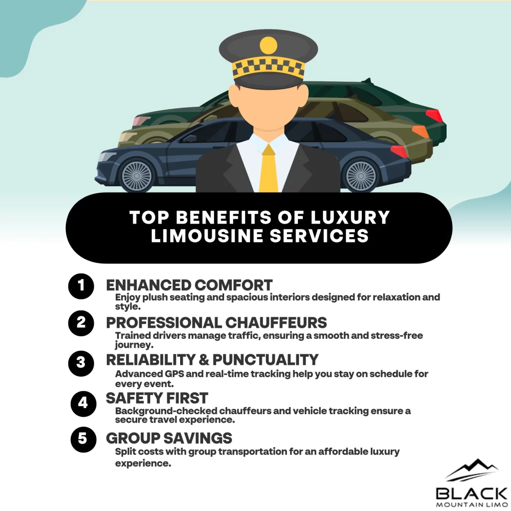 Black Mountain Limo | Benefits of Luxury Limousine Services